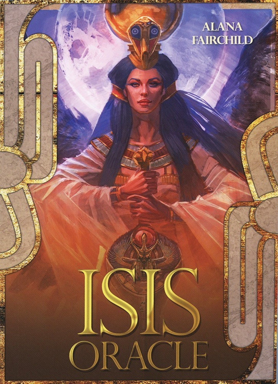 Isis Oracle Cards & Guidebook Set Tarot Card Deck Book Kit Magick Magic ...