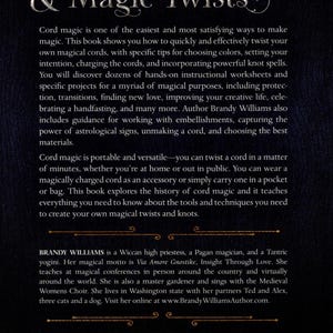 Cord Magic Book Tapping Into the Power of String Yarn Twists & Knots ...