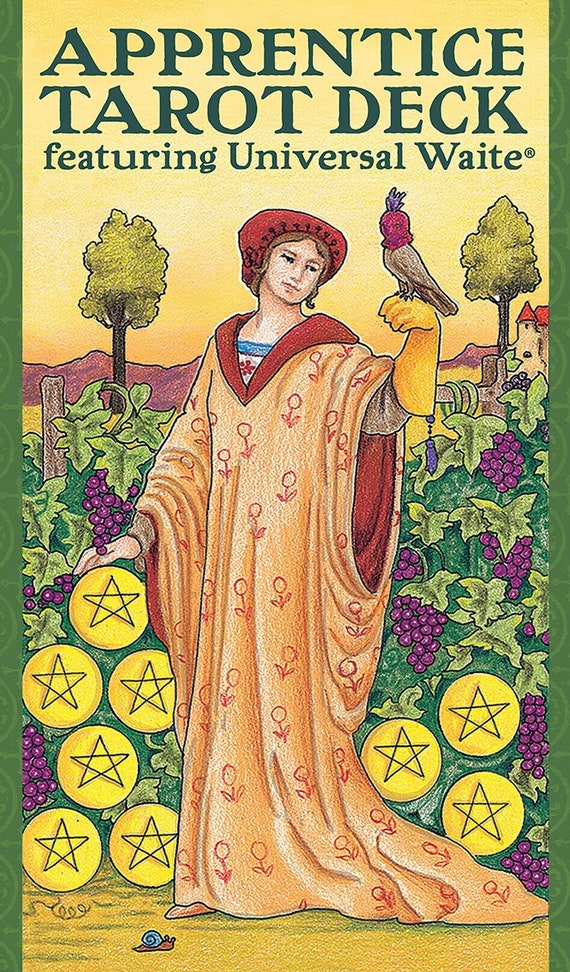Apprentice Tarot Deck Cards Set Oracle Card Booklet Universal | Etsy