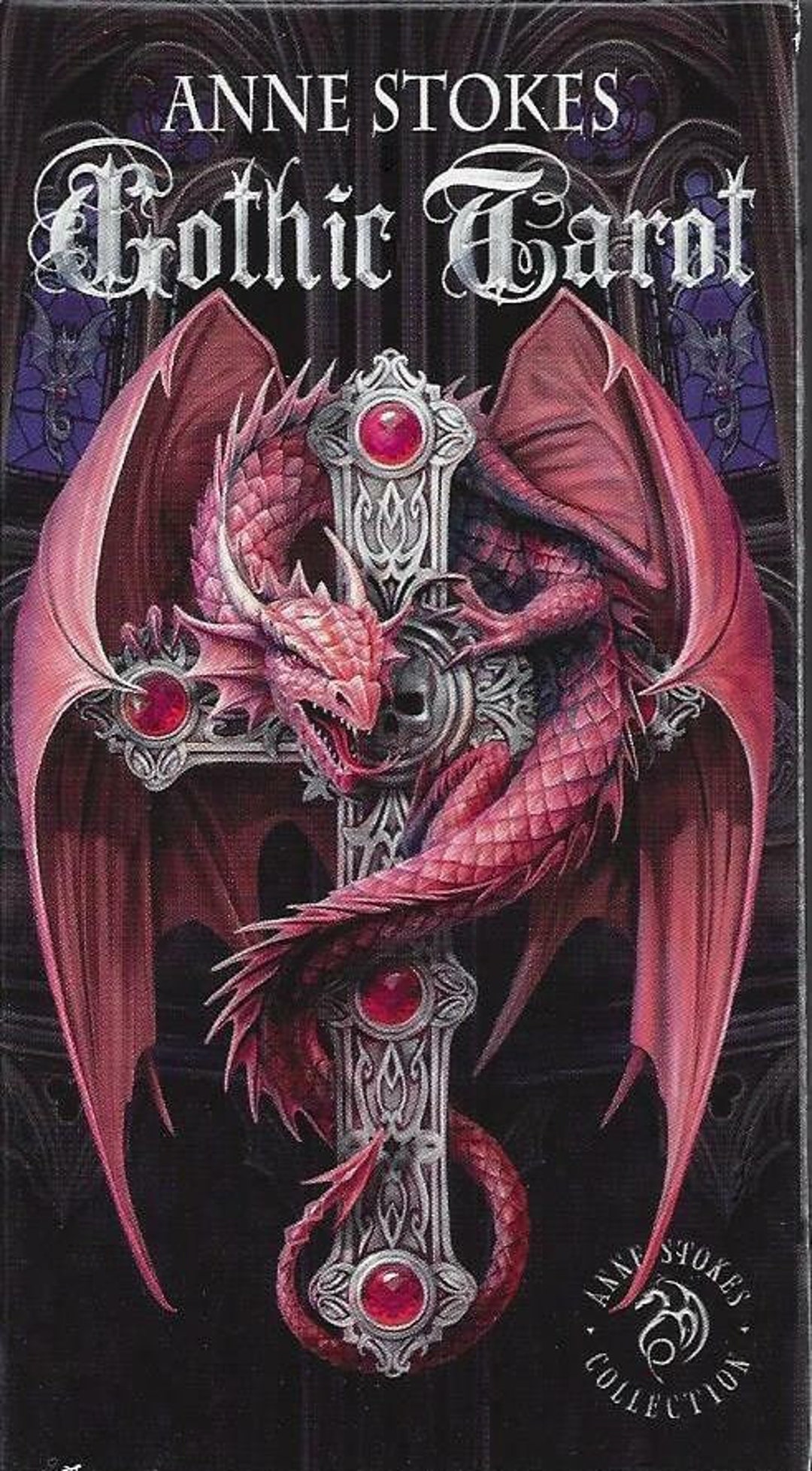 Gothic Tarot Deck Cards Set by Anne Stokes Oracle Card Booklet Kit ...