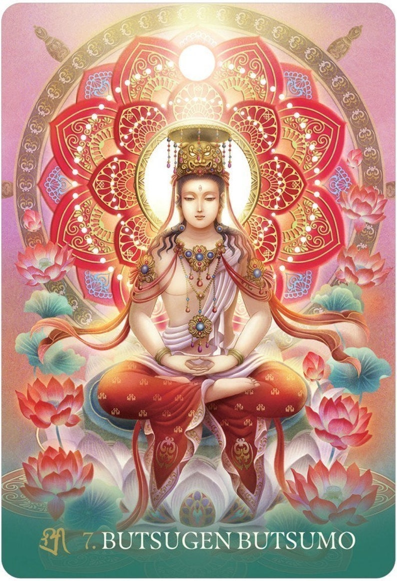 Esoteric Buddhism of Japan Oracle Cards Kit Card Deck & Guidebook Set ...