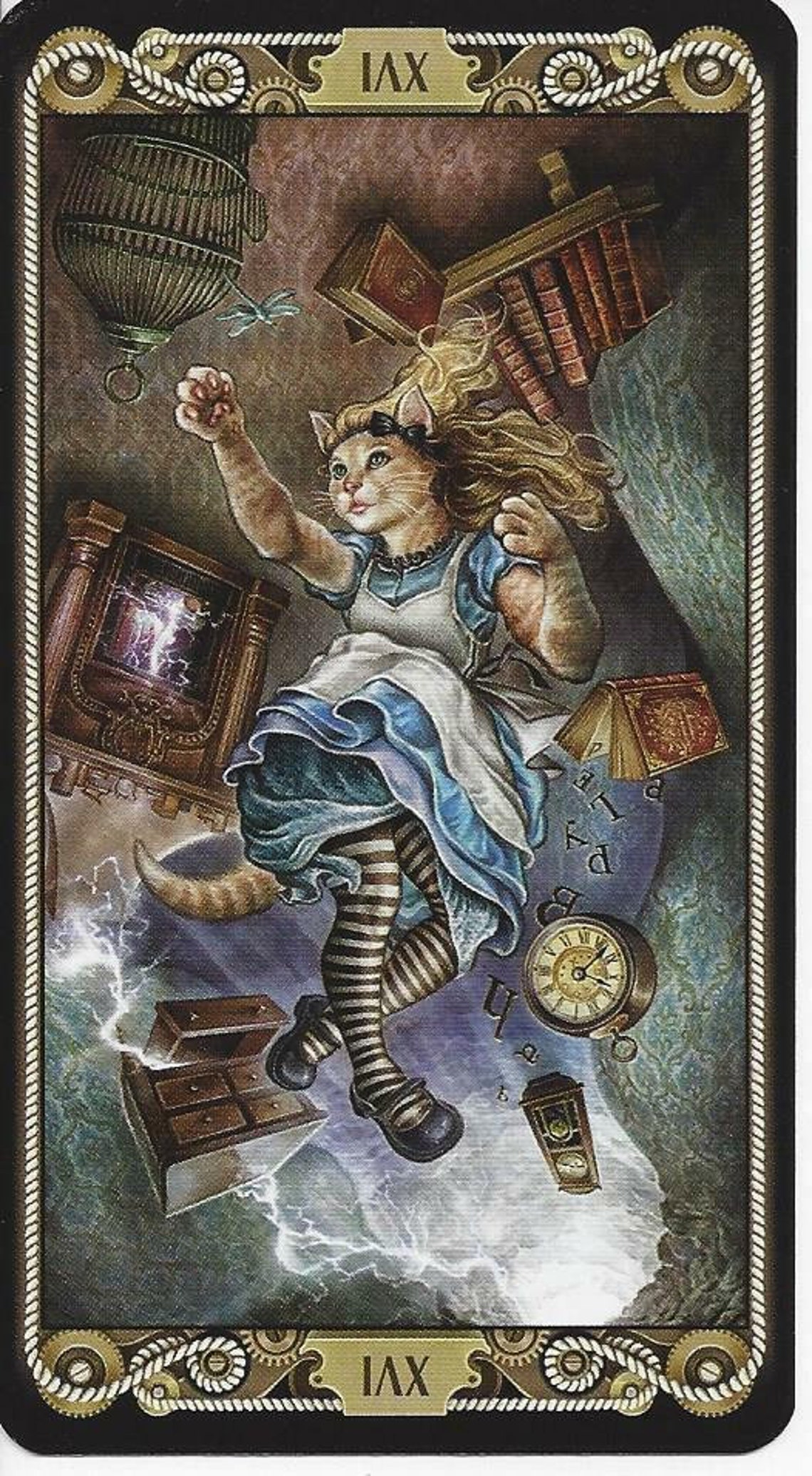 Cattarot Cat Tarot Deck Cards Set Fantasy Art Oracle Card - Etsy