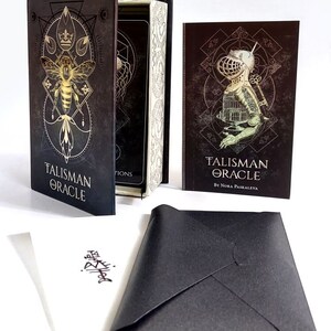 Talisman Oracle Cards & Booklet Set Tarot Card Deck Kit Fantasy Art ...