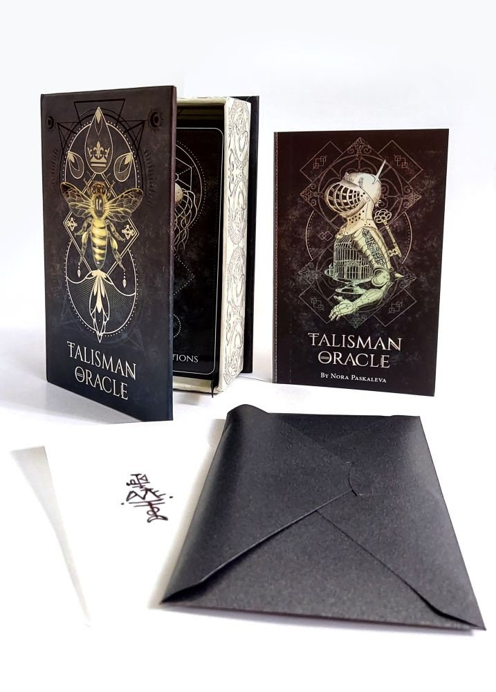 Talisman Oracle Cards & Booklet Set Tarot Card Deck Kit Fantasy Art ...