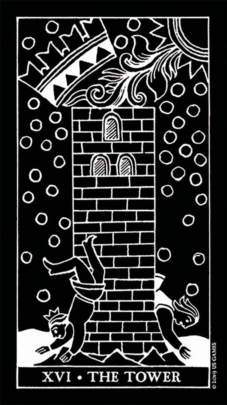 Inversion Tarot in Tin Oracle Cards Card Divination Kit - Etsy