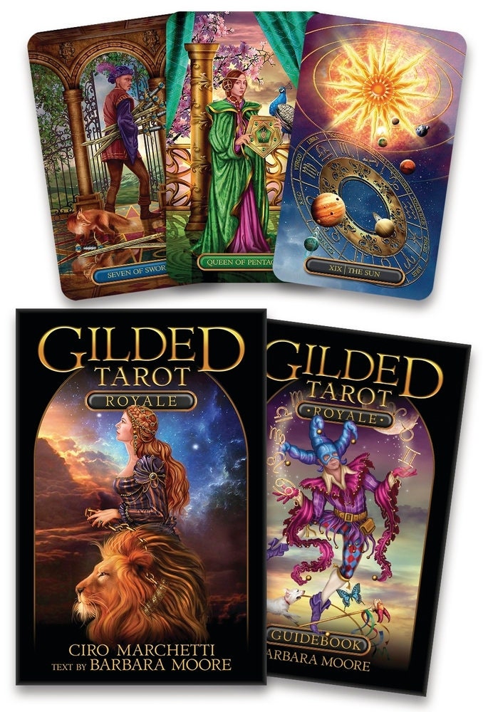 Gilded Tarot Royale Kit Card Deck & Guidebook Set Oracle Cards - Etsy