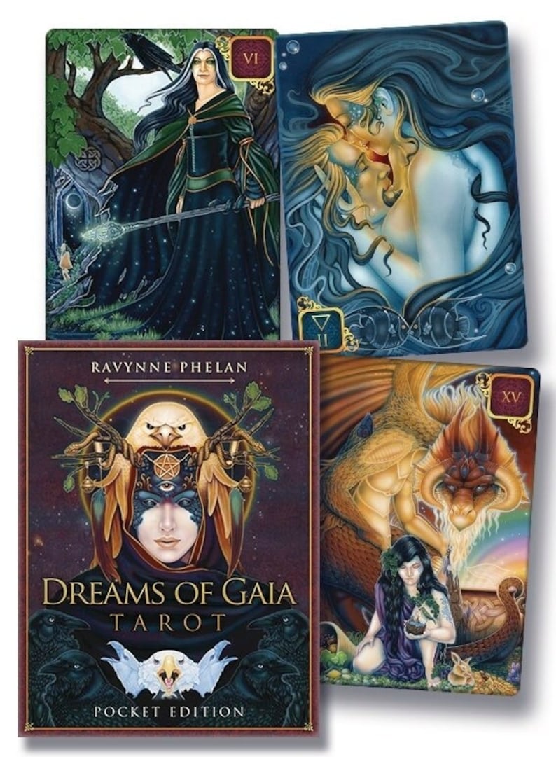 Dreams of Gaia Pocket Edition Tarot Deck Cards Set Oracle Card - Etsy