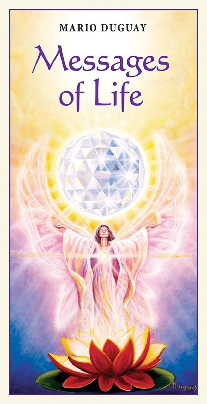 Messages of Life Cards Deck Set Inspirational Affirmation Card | Etsy