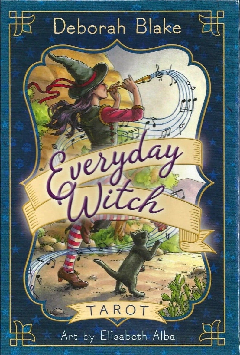 Everyday Witch Tarot Kit Card Deck & Guidebook Set Oracle Cards and ...