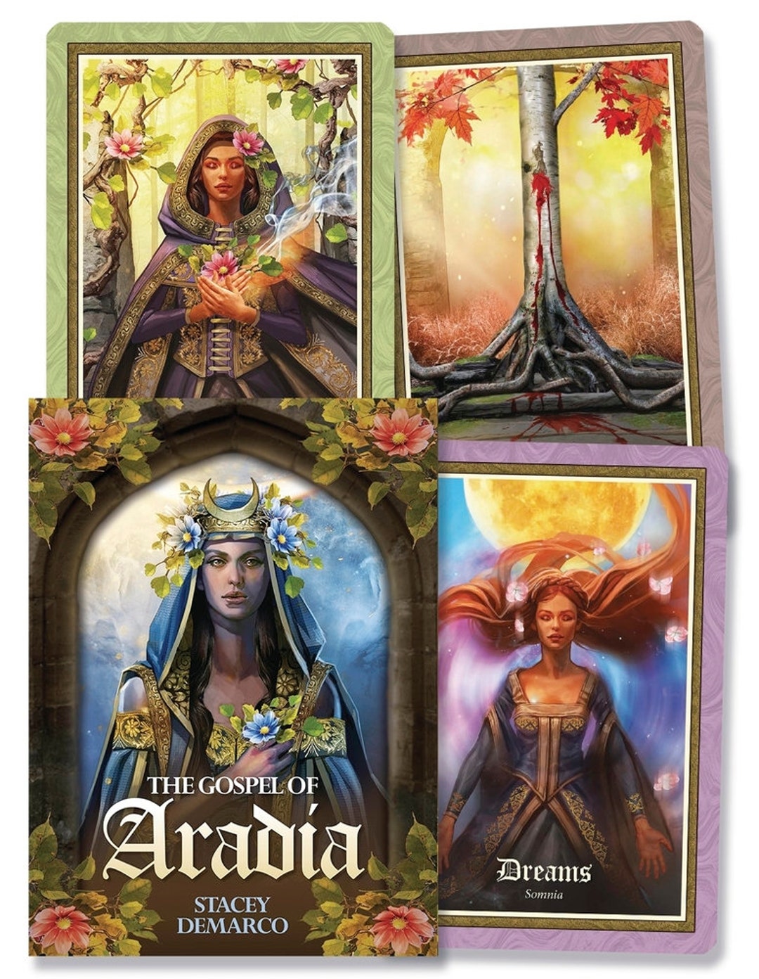 Gospel of Aradia Oracle Cards and Guidebook Set Tarot Card Deck Book ...