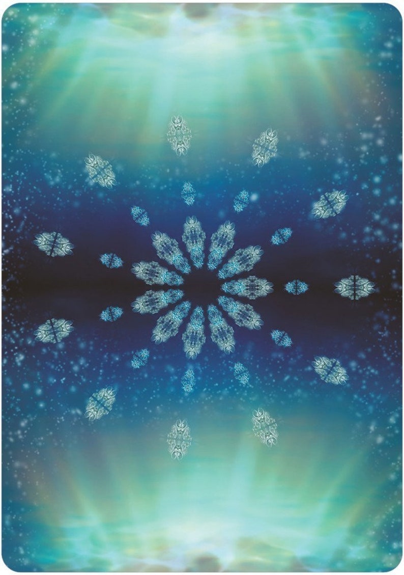 Water Temple Oracle Cards and Guidebook Set Tarot Card Deck & Book Kit ...