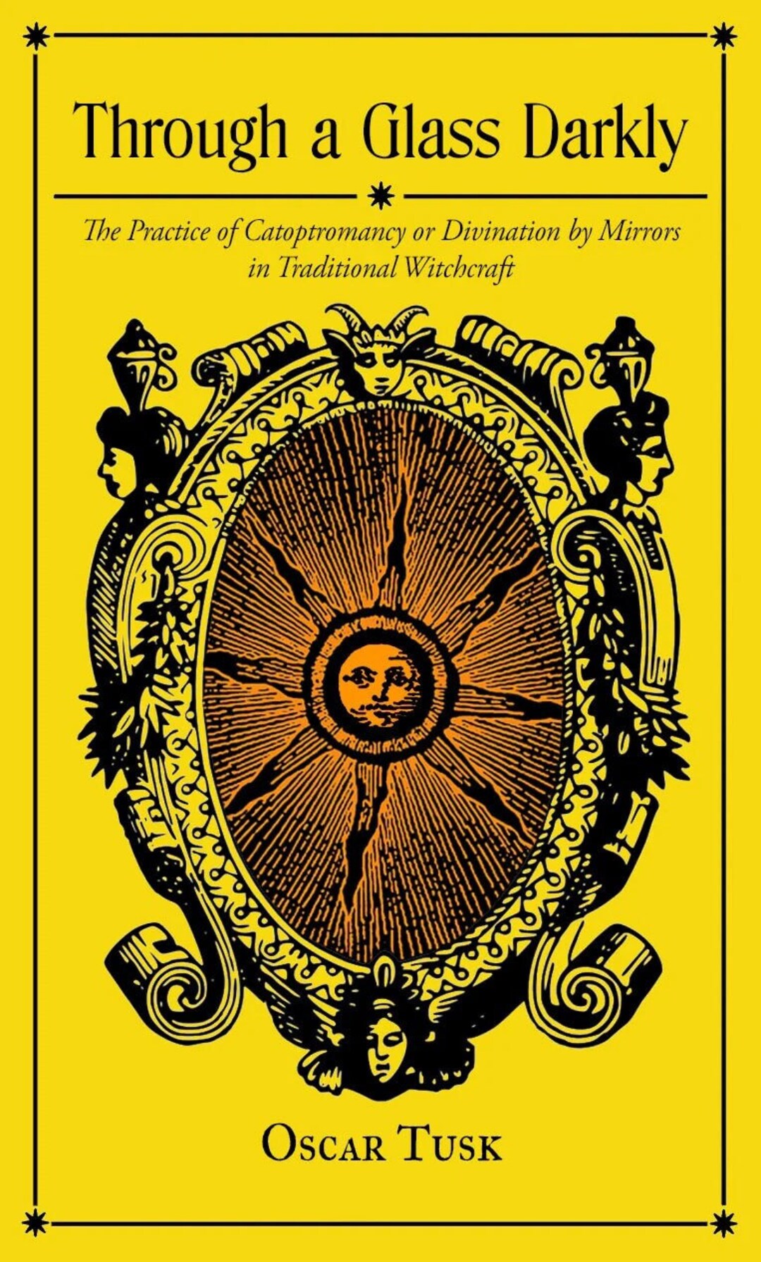 Through a Glass Darkly Book Scrying Witchcraft Mirror Magick Divination ...