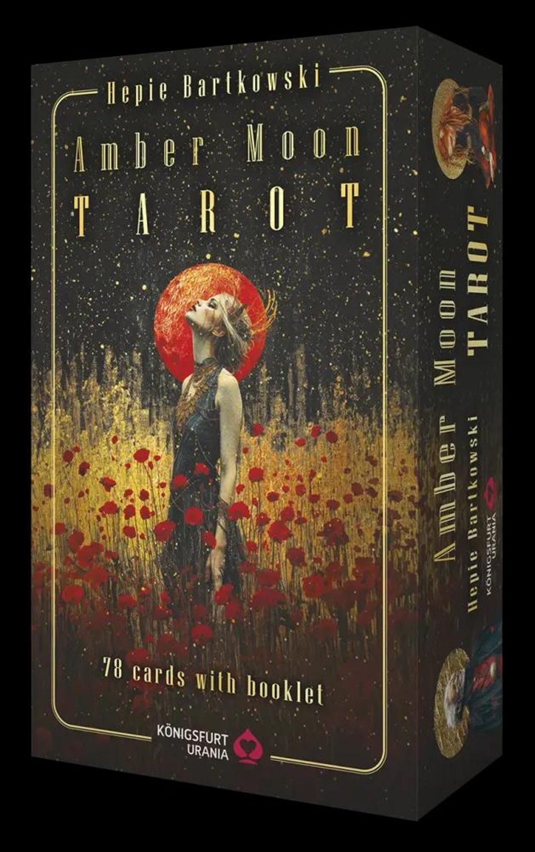 Amber Moon Tarot Cards & Booklet Set Oracle Card Deck Kit Fantasy Art ...