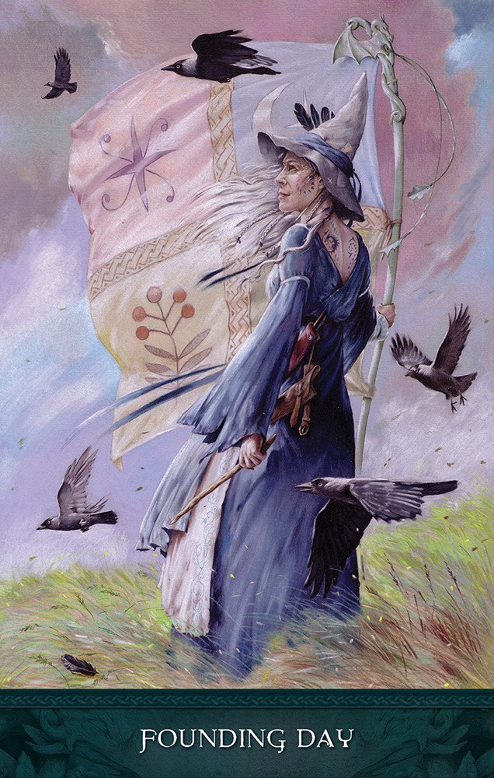 Raven's Wand Oracle Cards & Guidebook Set Tarot Card Deck Book Kit ...