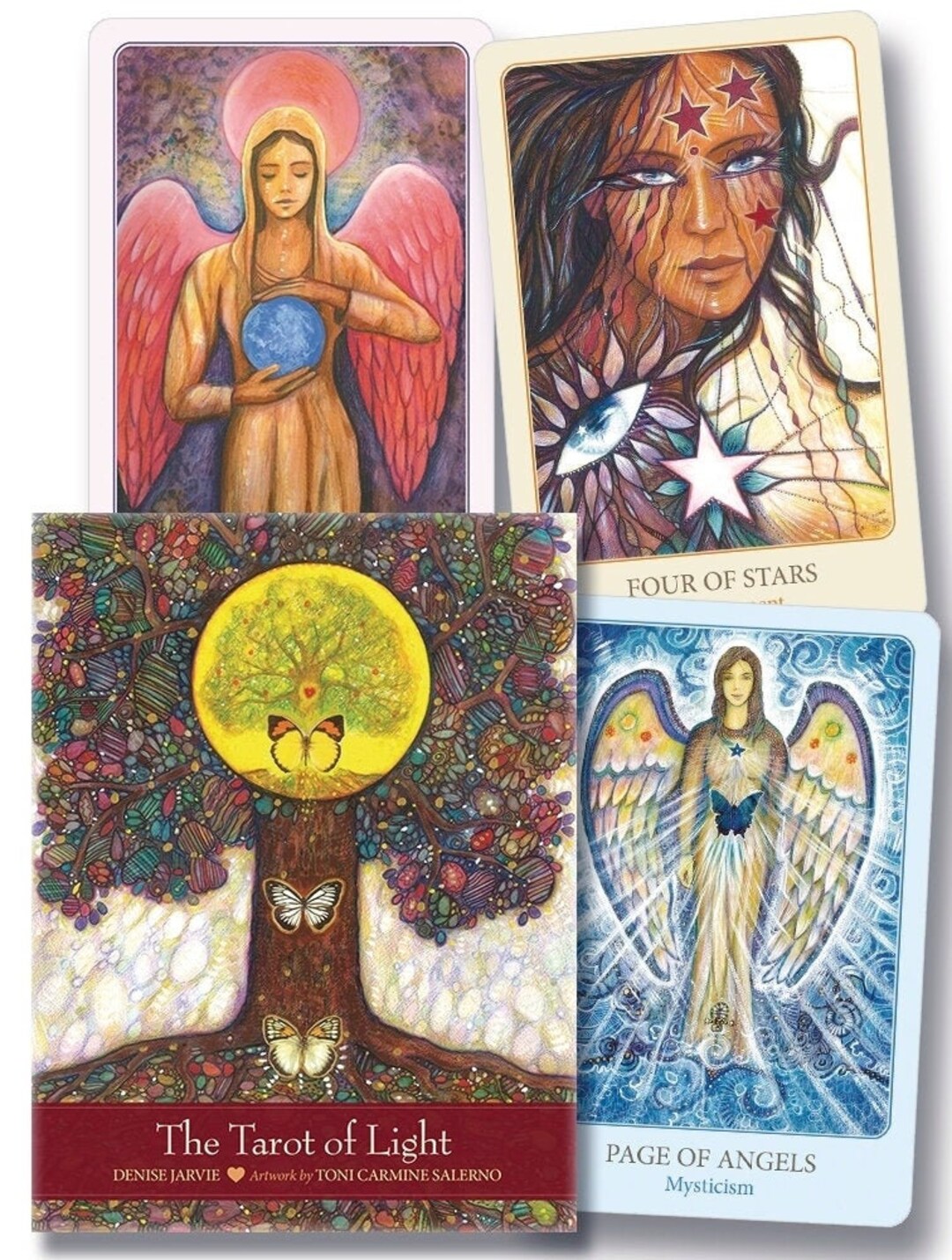Tarot of Light Kit Card Deck & Guidebook Set Oracle Cards and Book ...