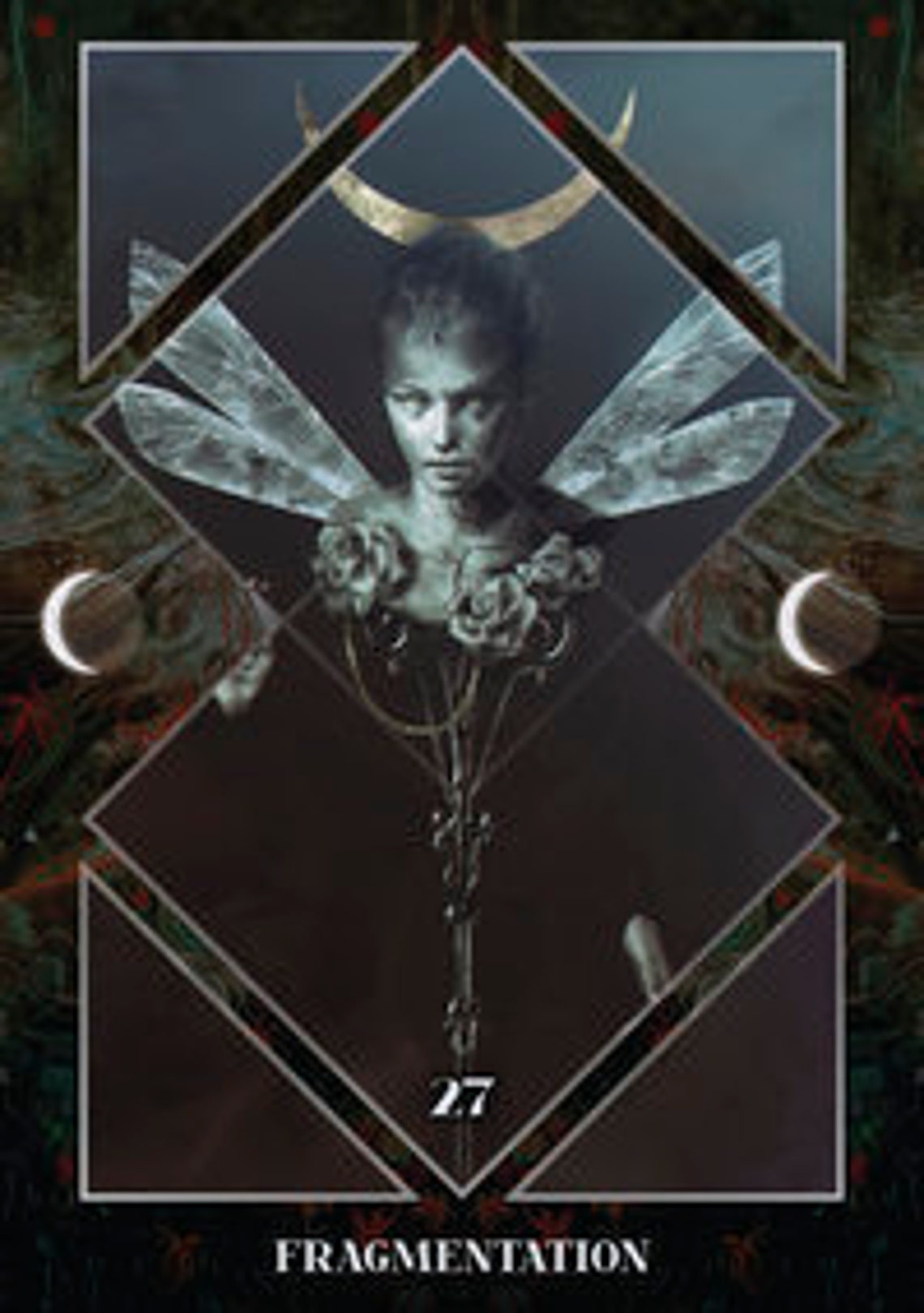 Dark Mirror Oracle Deck Cards Set Fantasy Art Tarot Card & - Etsy