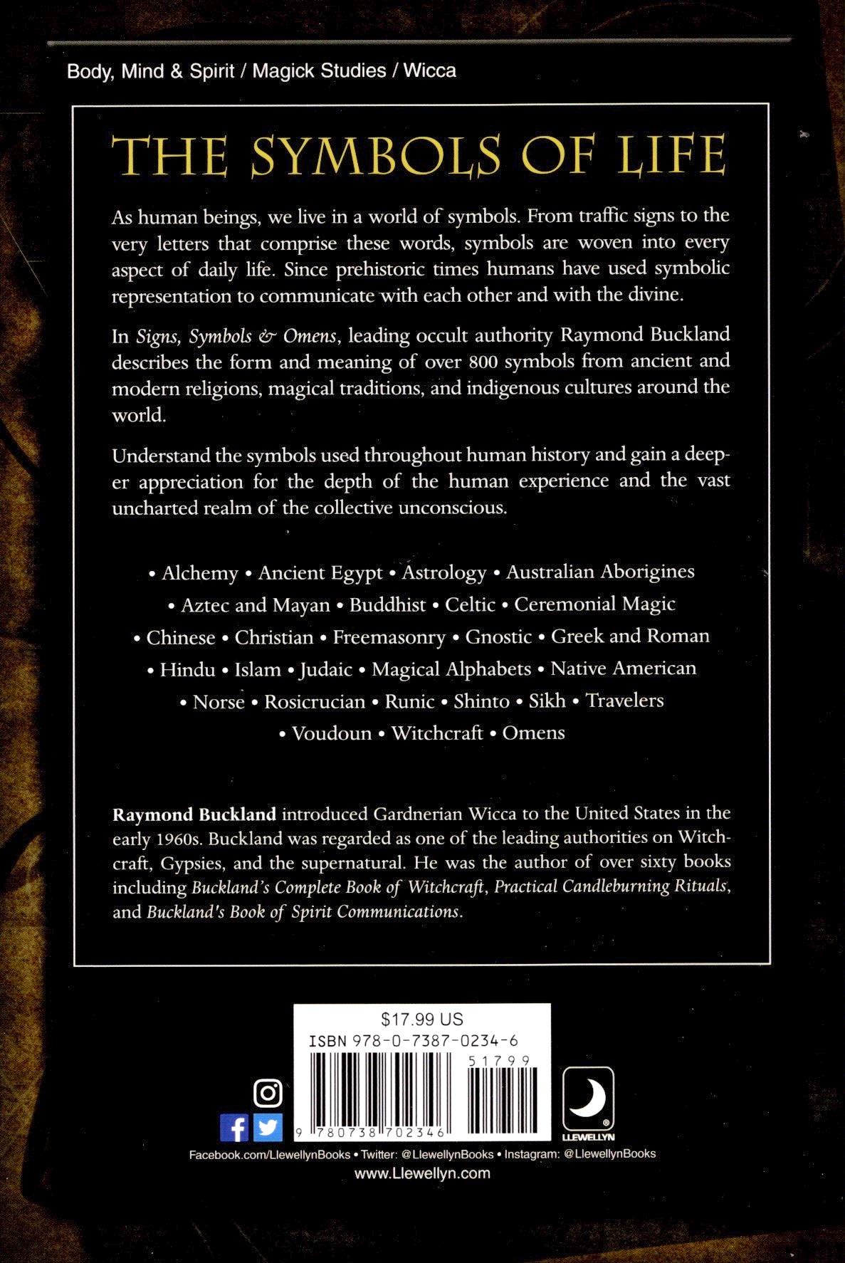 Signs Symbols & Omens Book Illustrated Guide to Magical and Spiritual ...