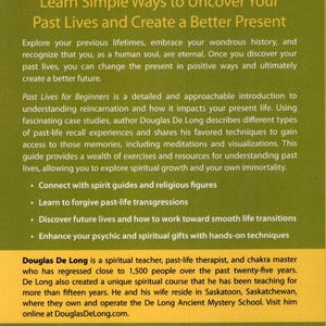 Past Lives for Beginners Book Guide to Reincarnation & How to Uncover ...