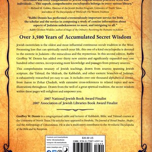 Encyclopedia of Jewish Myth Magic & Mysticism Book Kabbalah Qabalah ...