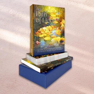 Path of Light Oracle Kit Card Deck & Guidebook Set Tarot Cards and Book ...