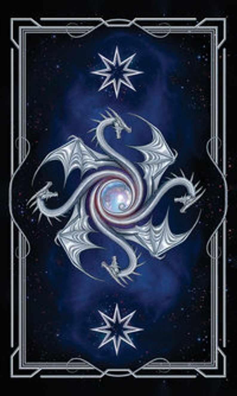 Tarot of Dragons Kit Card Deck & Guidebook Set Dragon Oracle - Etsy