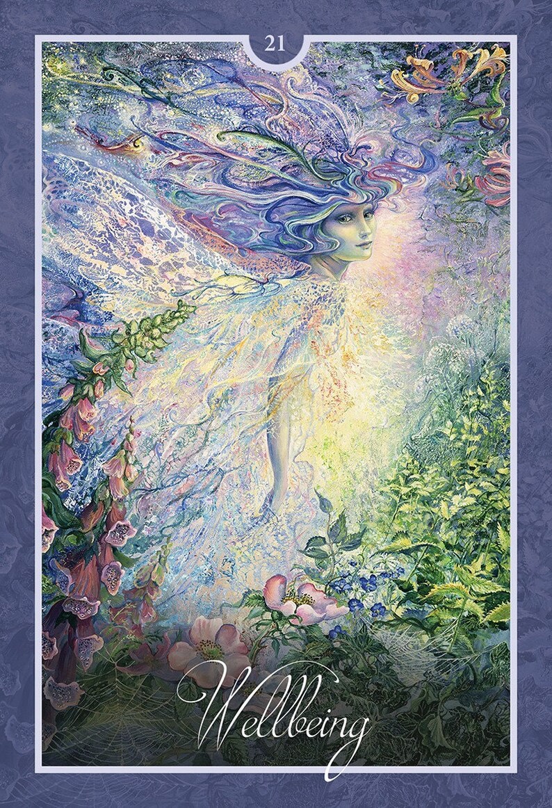 Whispers of Healing Oracle Cards & Guidebook Set Josephine Wall Tarot ...