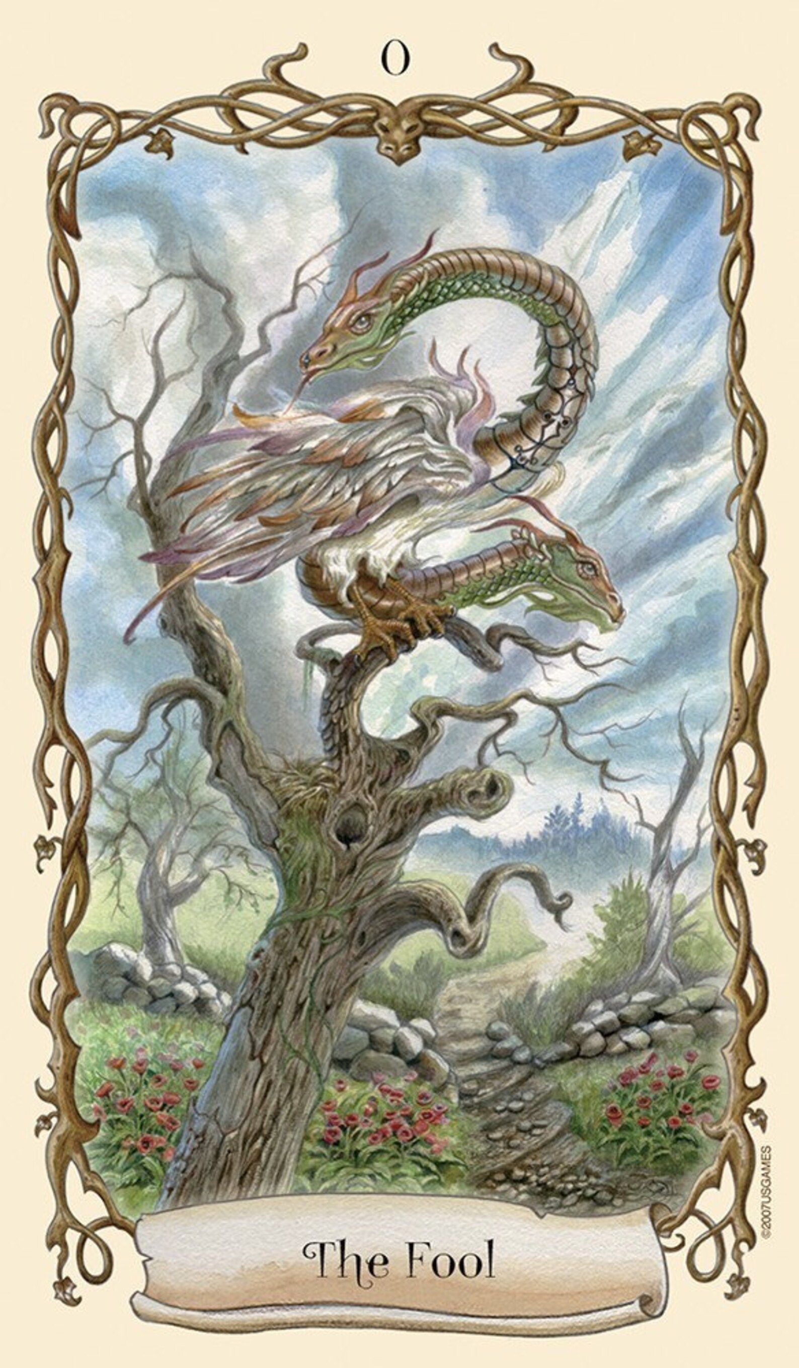 Fantastical Creatures Tarot Deck Cards Set Oracle Card Booklet ...