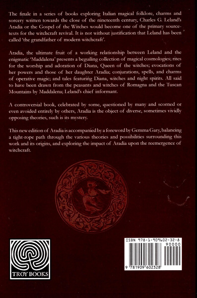 Aradia or the Gospel of the Witches Book Witchcraft Italian Witch Craft ...
