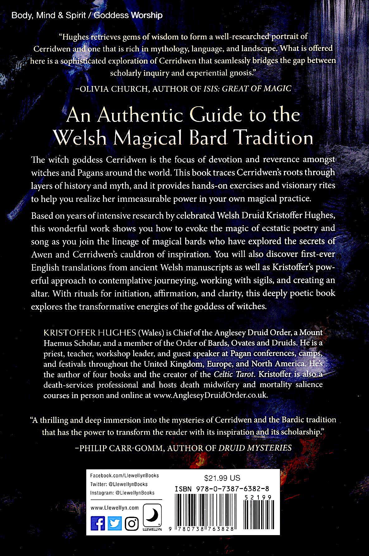 Cerridwen Book Celtic Goddess of Inspiration Magick Witch Craft ...