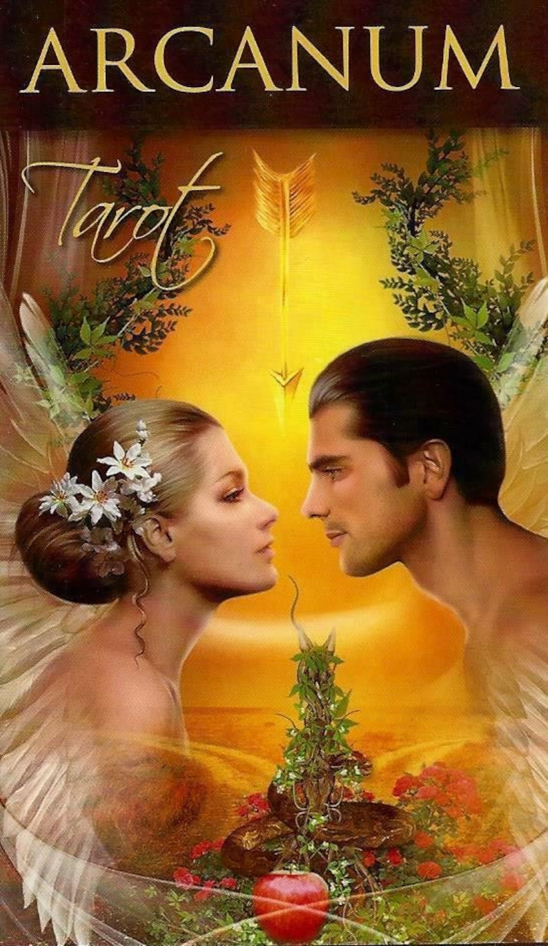 Arcanum Tarot Cards & Guidebook Set Oracle Card Deck Book Kit - Etsy