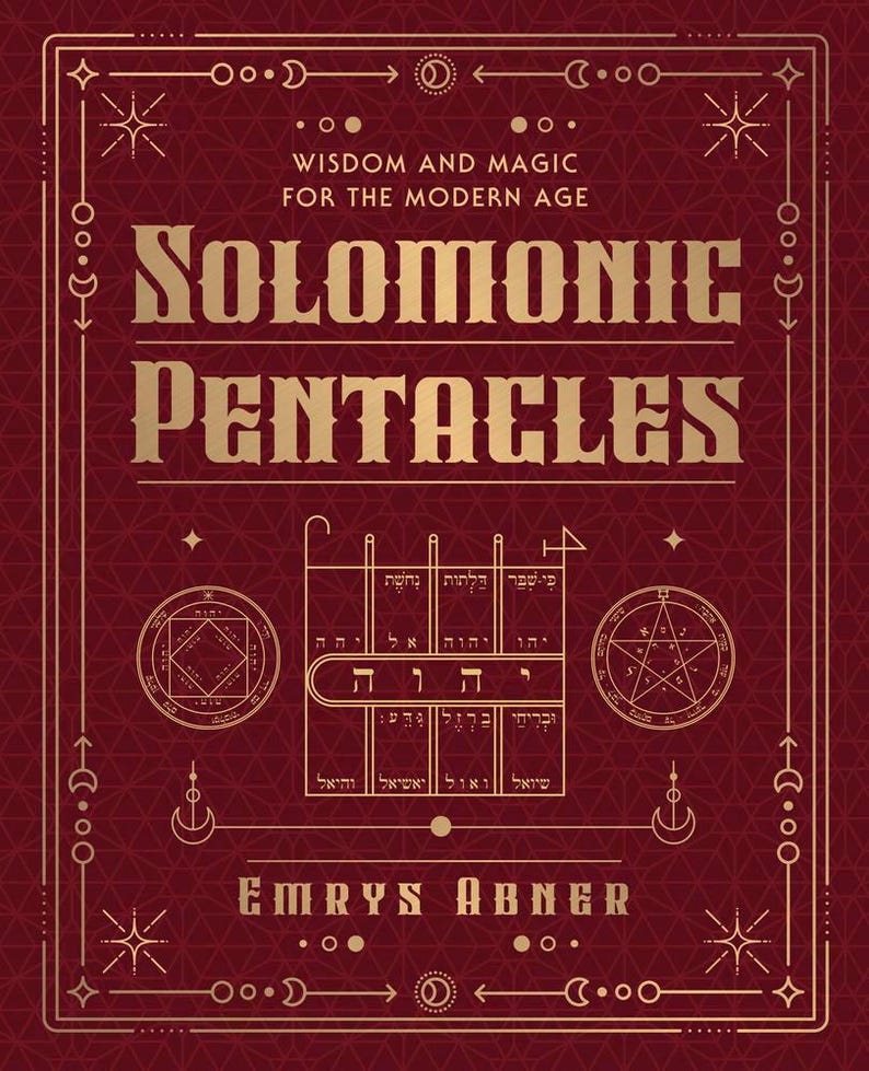 Solomonic Pentacles Book Wisdom & Magic for the Modern Age Ancient ...
