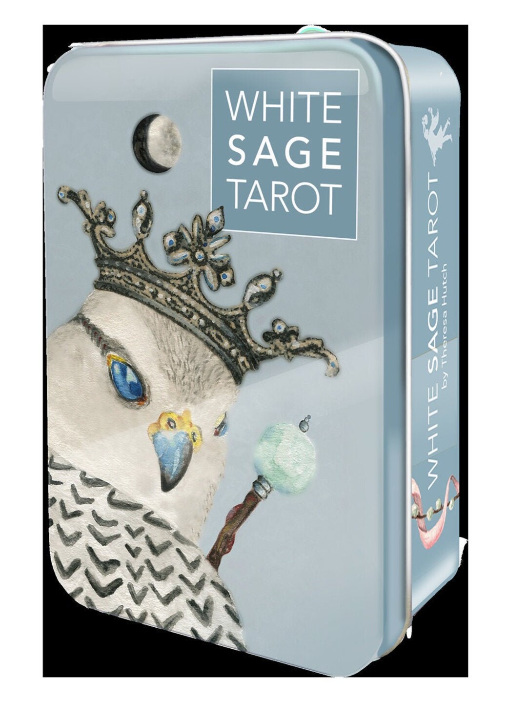 White Sage Tarot in Tin Oracle Cards Card Divination Kit Mystical ...
