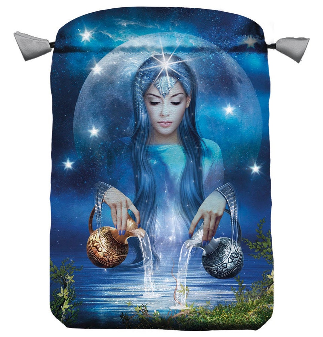 Arcanum Satin Bag Tarot Pouch Wicca Wiccan Witch Craft Witchcraft Pagan ...