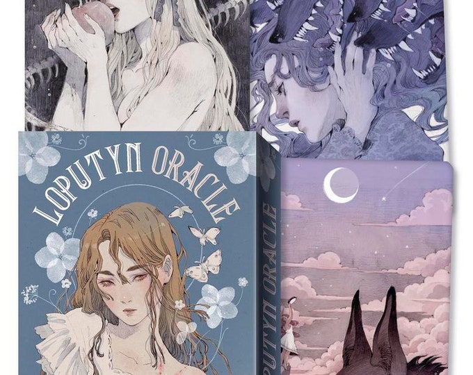 Loputyn Oracle Cards Deck Set Card Booklet Divination Magick Magic Pagan Wicca Witch Craft ...