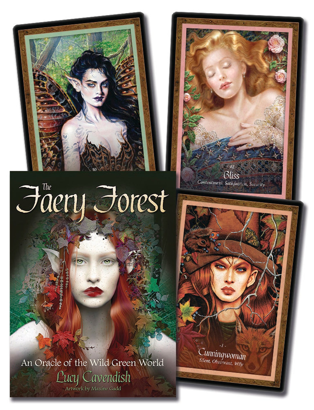 Faery Forest an Oracle of the Wild Green World Cards and Guidebook Set ...