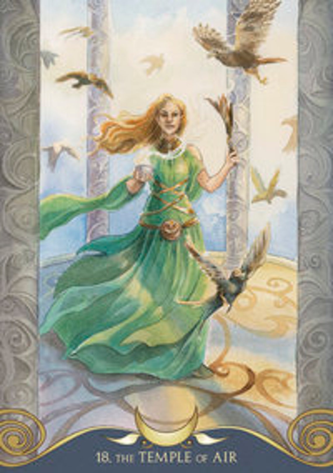 The Goddess Temple Oracle Kit Deck Cards Card Set Magick Magic Pagan ...