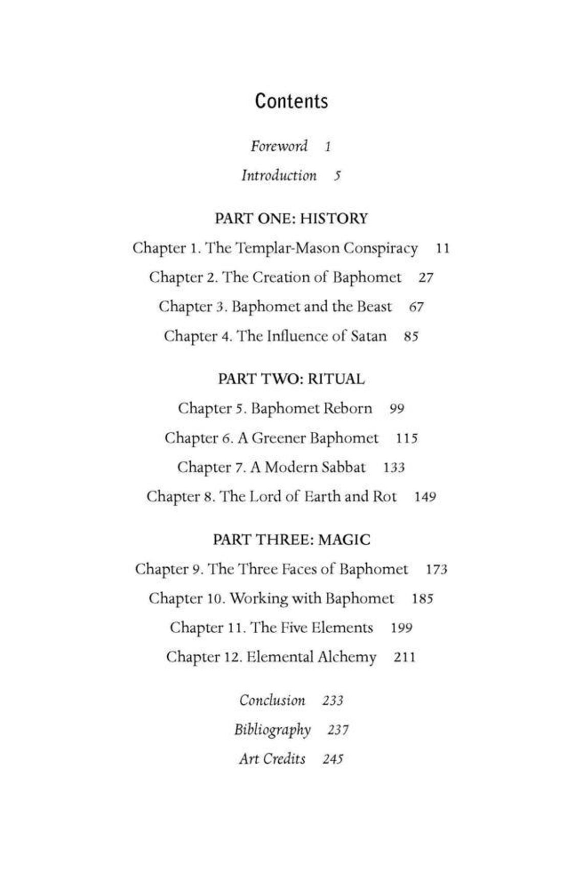 Baphomet Book History Ritual & Magic of the World's Most Famous Occult ...
