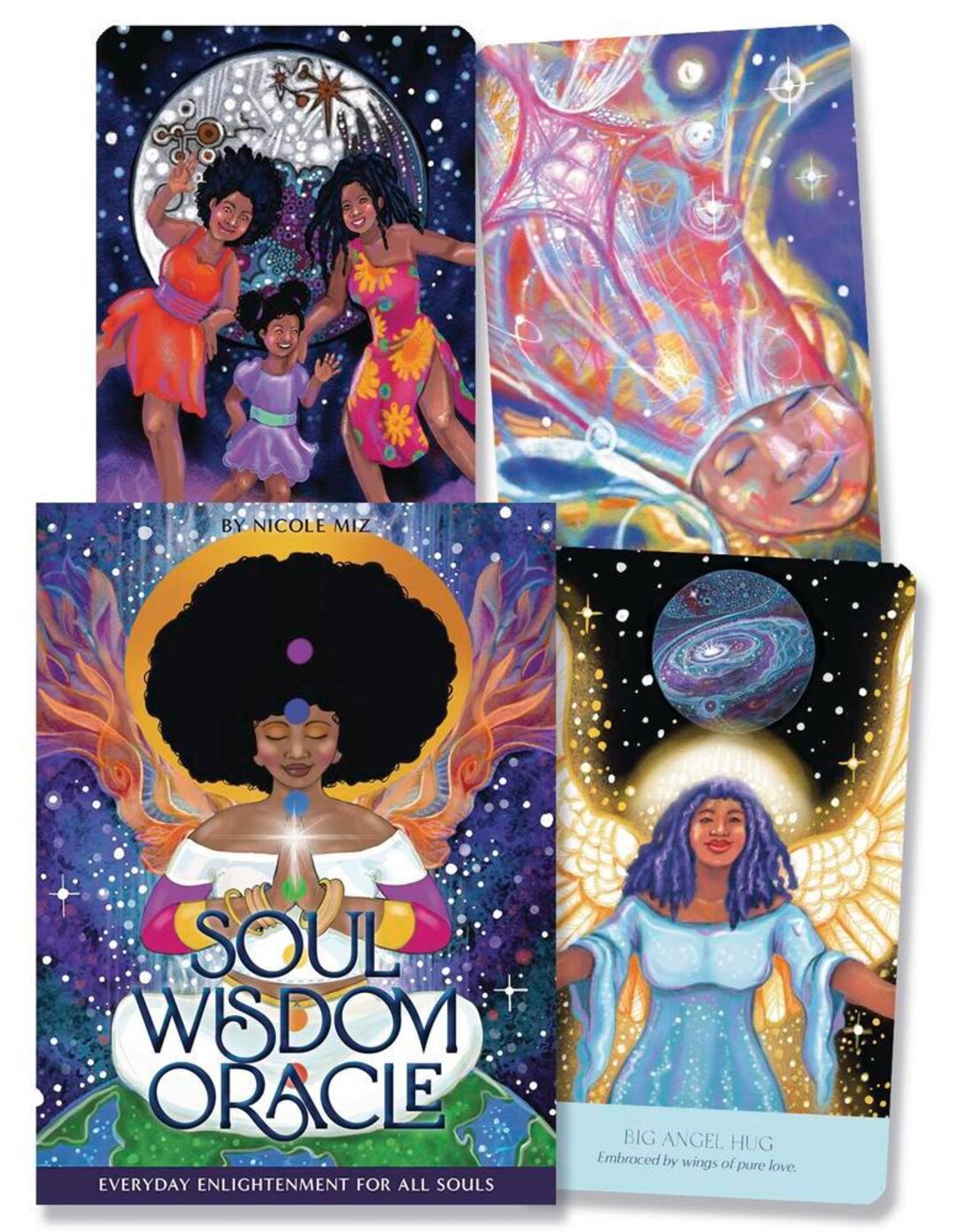Soul Wisdom Oracle Card Deck & Guidebook Set Everyday Enlightenment for ...
