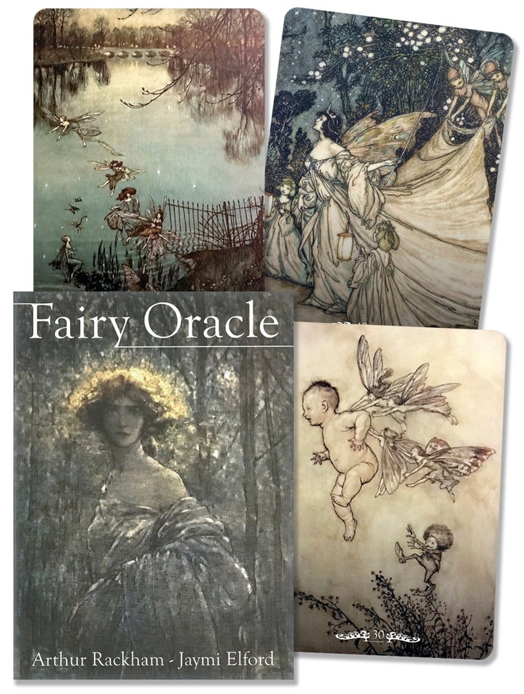 Fairy Oracle Deck Tarot Cards Set Card Booklet Divination Magick Magic ...