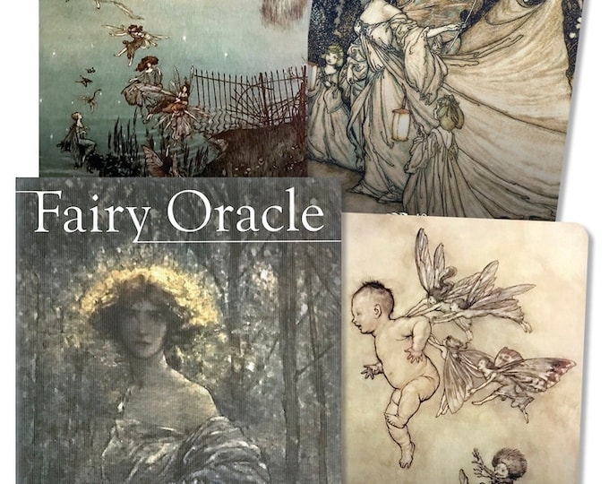 Fairy Oracle Deck Tarot Cards Set Card Booklet Divination Magick Magic ...