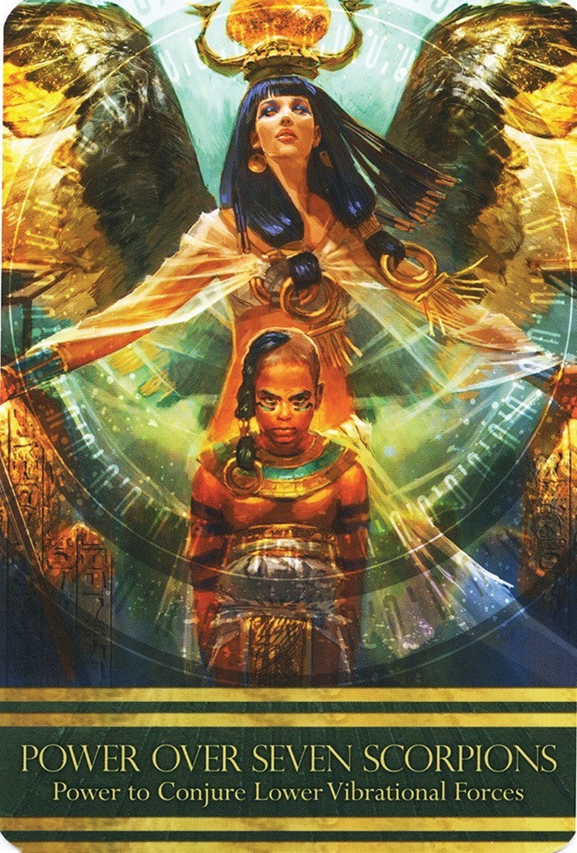 Isis Oracle Cards & Guidebook Set Tarot Card Deck Book Kit Magick Magic ...