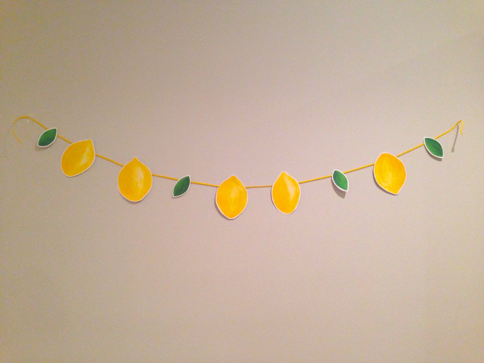 Printable Lemon Banner - Etsy