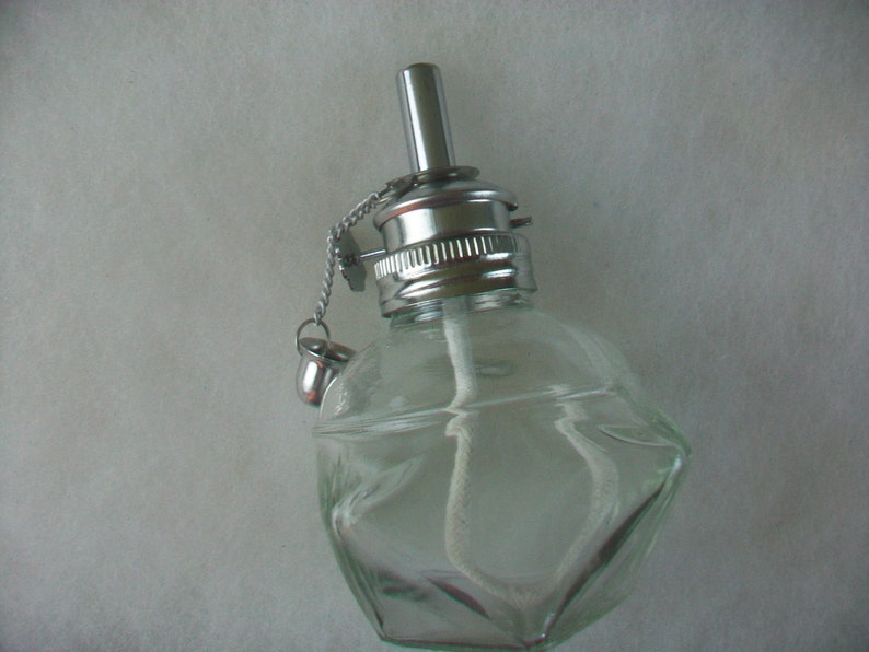 Alcohol Spirit Lamp Burner 4oz Faceted Sides Adjustable Wick - Etsy