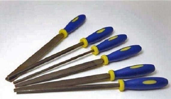 6-PC Assorted Hobby File File Set Bearing Steel 6 1/2 | Etsy