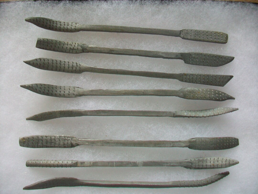 Heavy Duty Wood Rasp Riffler Files 8 Pc. Set - Etsy