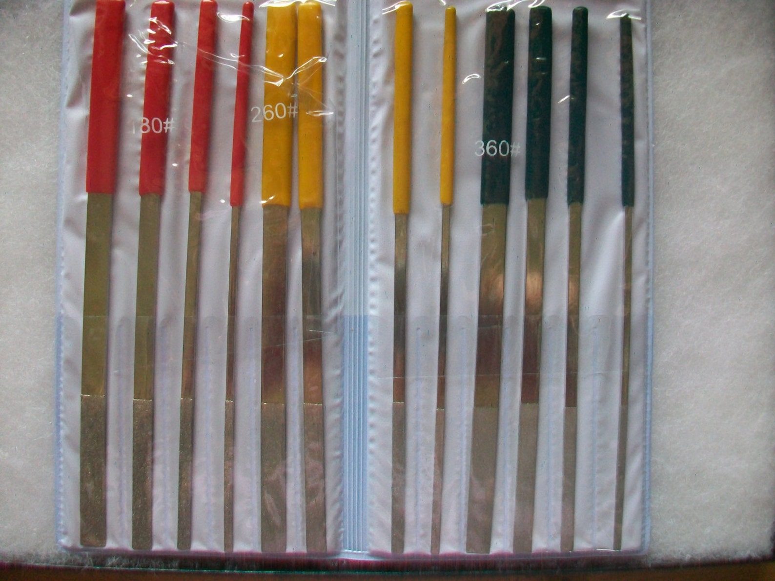 Diamond File Set 12 pc. Grits 180 260 360 | Etsy