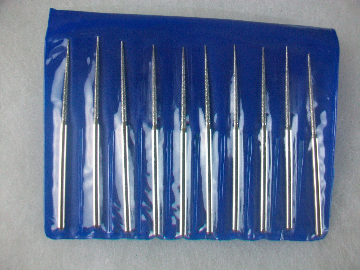 Diamond Bead Reamer 10 Pc.tapered Tip Straight 1/8
