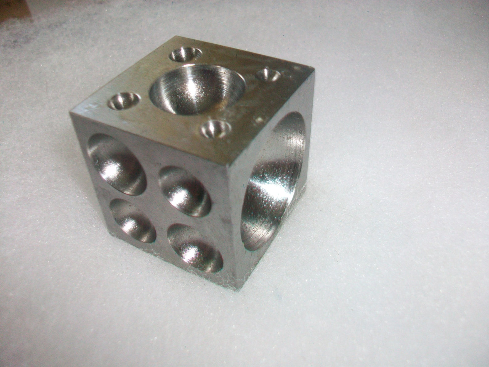 Jewelers Dapping Block With 12 Pc Punch Set - Etsy