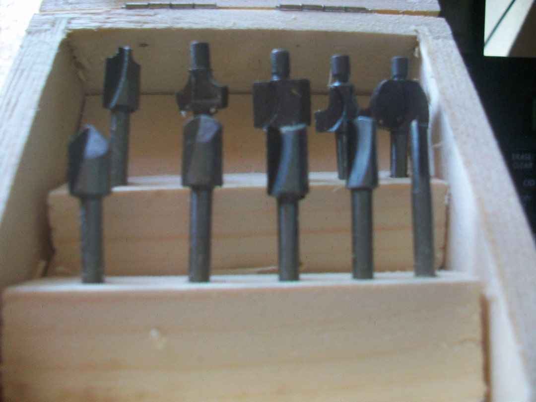 Router Bits HSS Mini 10 Pc.set Use With Dremel Rotary Tools - Etsy