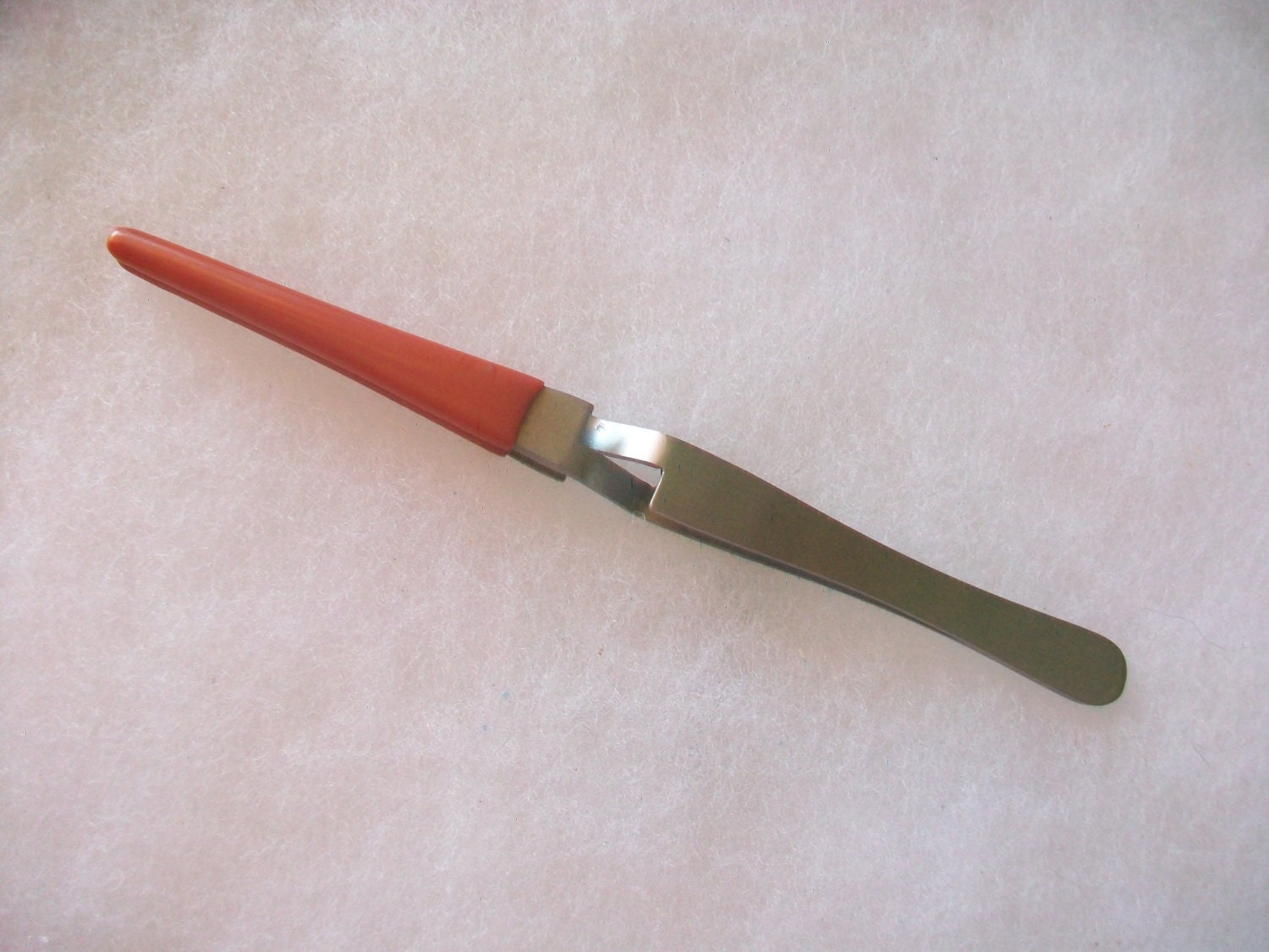 Crossover Tweezers With PVC Tip Straight Point 6 1/2 | Etsy